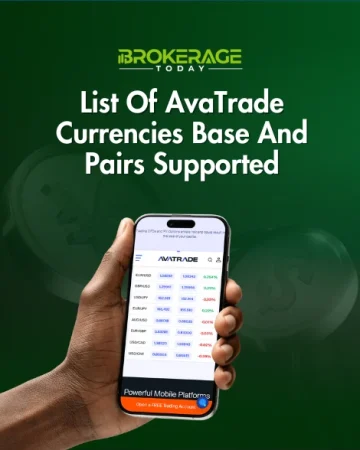 List Of AvaTrade Currencies Base And Pairs Supported
